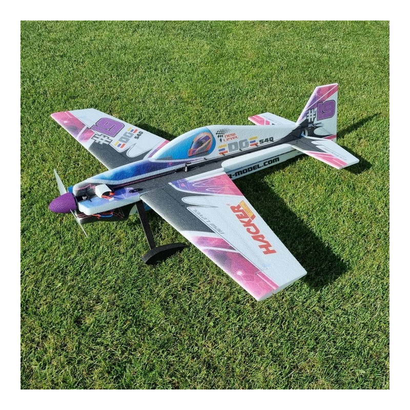 Airplane Hacker model Edge 540 Race Violet ARF approx.1.20m- FLASH RC
