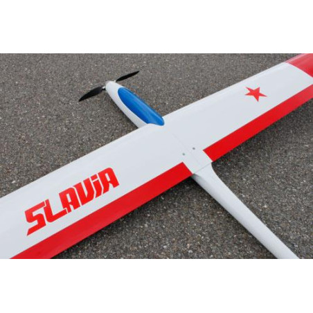 Slavia 2.3m Red and White ARF TopModel CZ