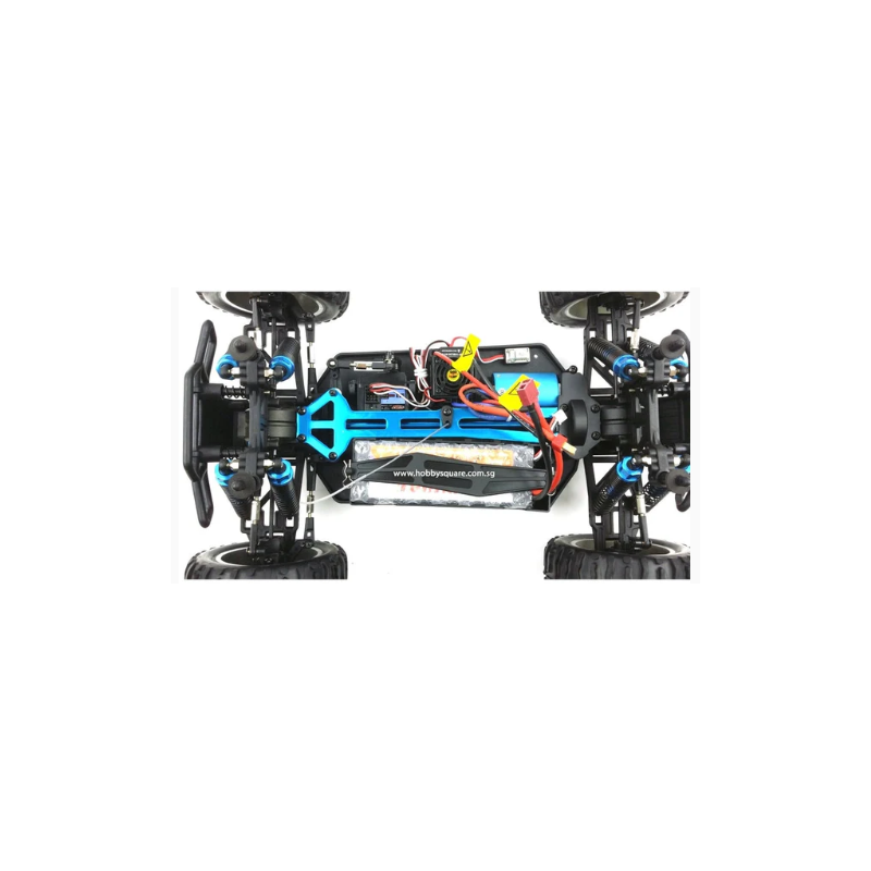 BRONTOSAURUS MONSTER TRUCK BLUE 1/10 - FLASH RC