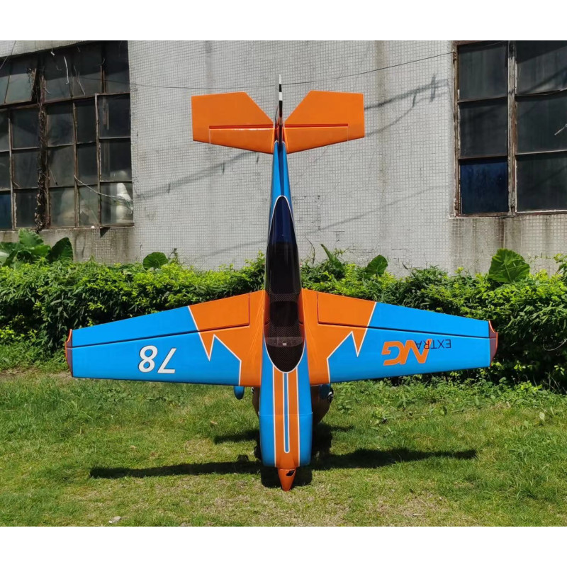 Avion Pilot RC - Extra NG 67" (1,70m) Orange et Bleu