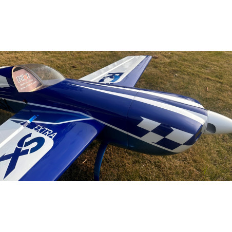 Acrobático - Extra 330 SX - Piloto RC - (envergadura 2,29m) Azul ...