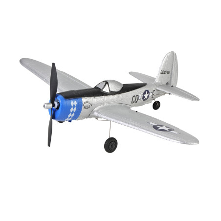 Avion Top Rc Hobby P47 Bleu RTF aprox.0.402m