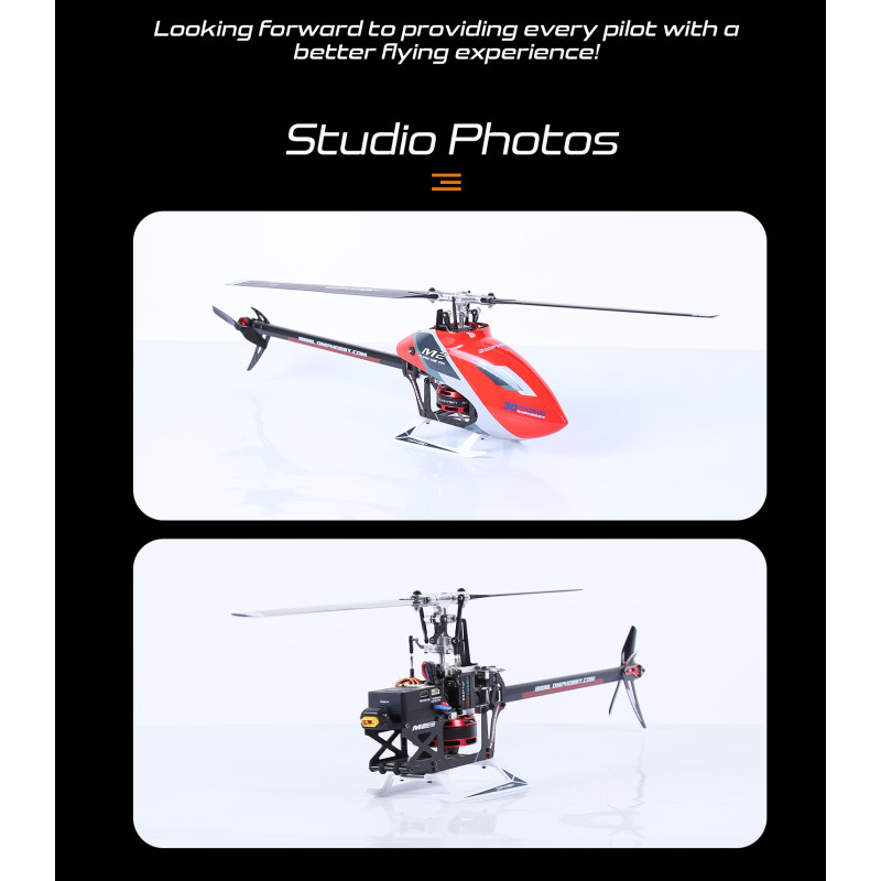 OMP Hobby M2 EVO MKII Helicopter - White - FLASH RC