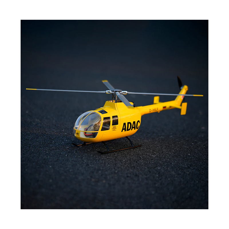 Flywing BO-105 - ADAC - GPS - RC Helikopter Größe 450L Gelb - RTF