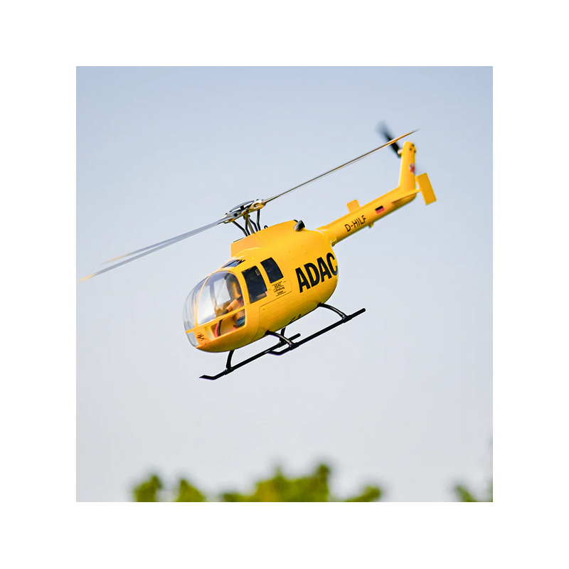 Flywing BO-105 - ADAC - GPS - RC Helikopter Größe 450L Gelb - RTF