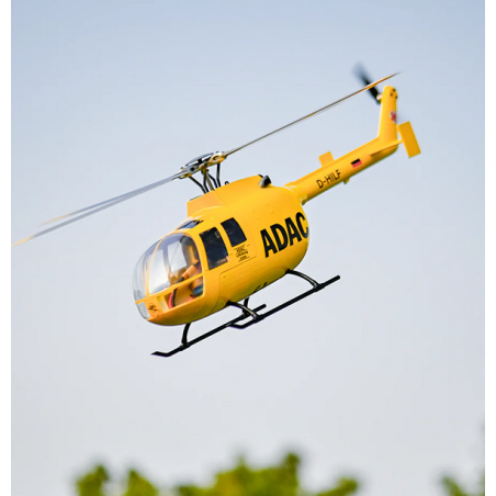 Flywing BO-105 - ADAC - GPS - RC helicopter Size 450L Yellow - RTF