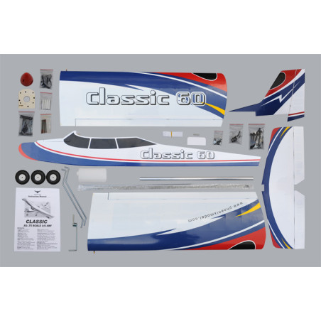 Avion Phoenix Model Classic .61-.91/15cc ARF 1.73m - FLASH RC