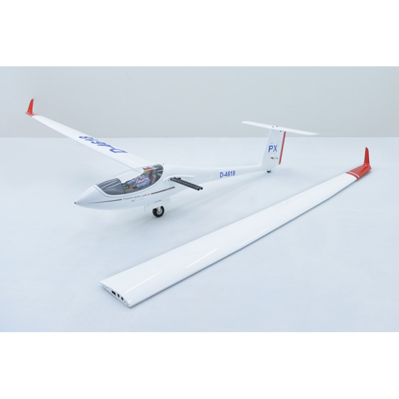Phoenix Model Glider - ASW 28 ELECTRIC COMPACT approx.6m 236,2" ARF ...