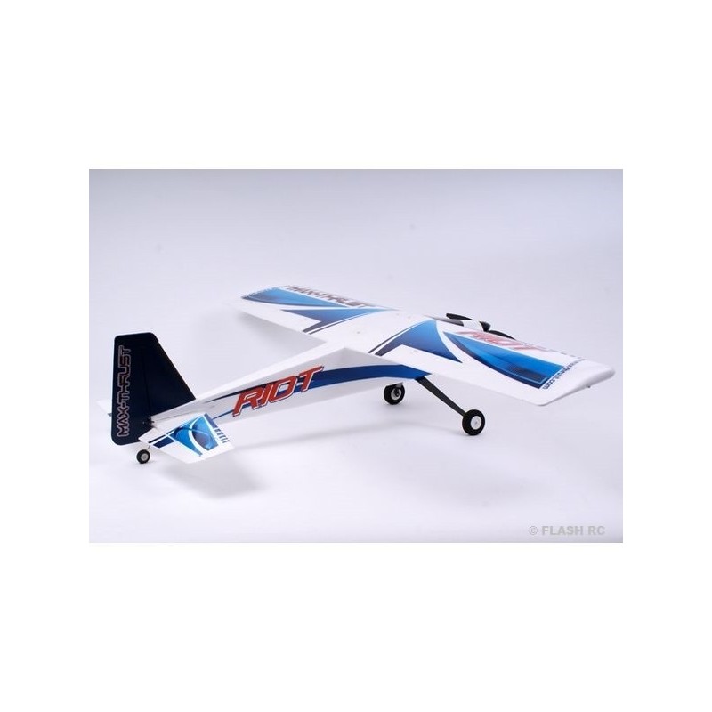Rc planes for beginners - Top Rc Hobby Riot plane blue PNP approx.1,40m ...