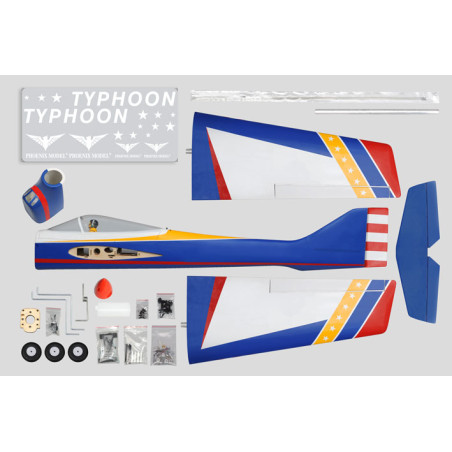 Avion Phoenix Model Typhoon 46/55 GP/EP ARF env.1.50m - FLASH RC