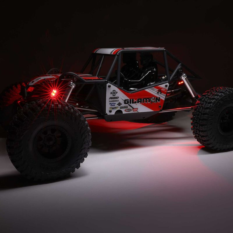 1/8 AXP8 Gilamon 2.2 4X4 RTR Brushed Trail Buggy, Red - FLASH RC