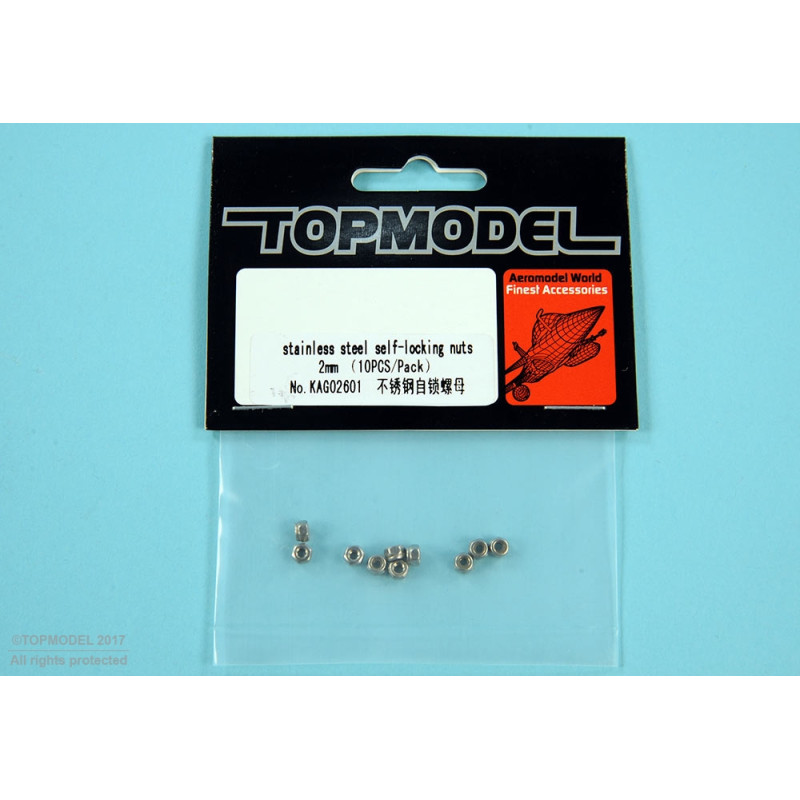 TUERCA NYLSTOP M2 10pcs