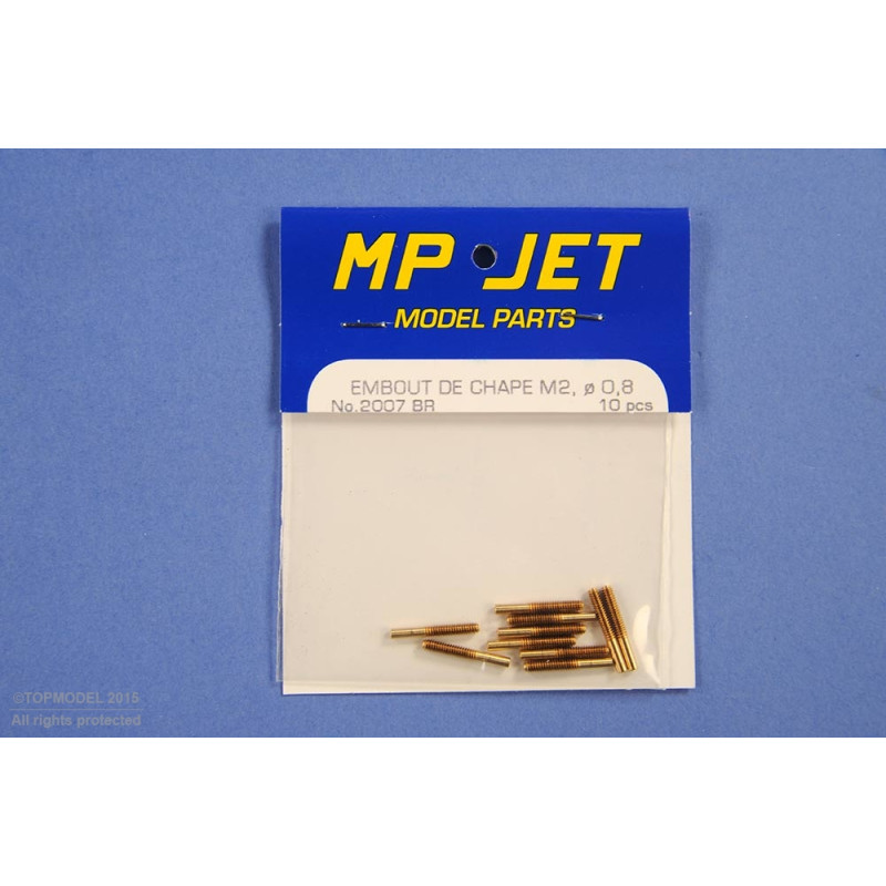 MICRO EMBOUT DE CHAPE ø0,8mm M2 10pcs