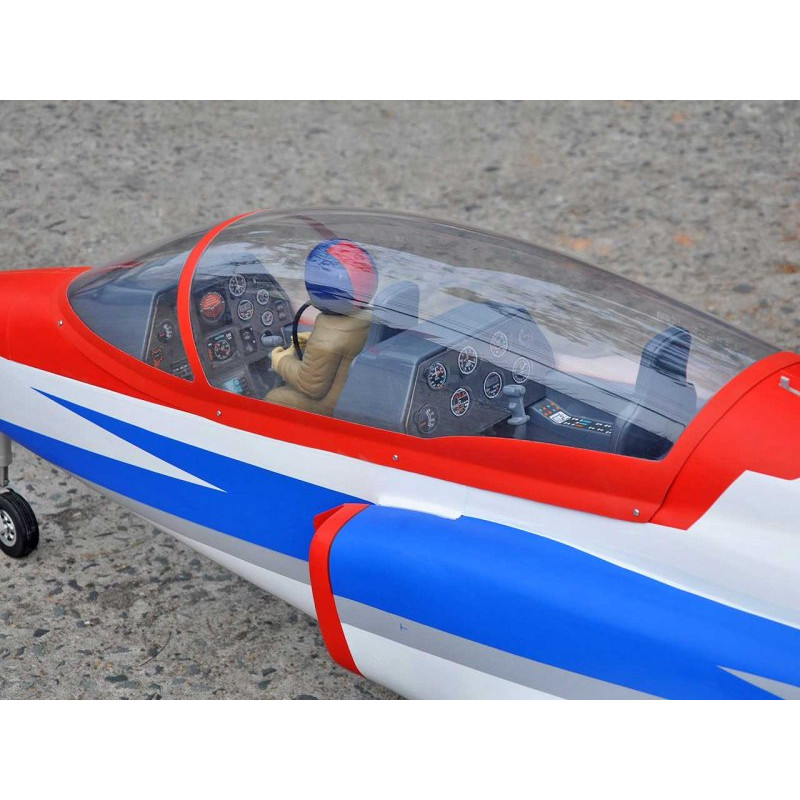 Jet Black Horse Viper turbine ARF 2.23m Blue/White/Red