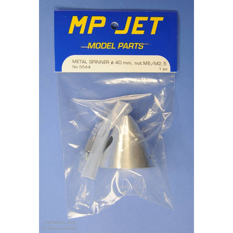 CONE HELICE ALU Ø40xM6/M2,5