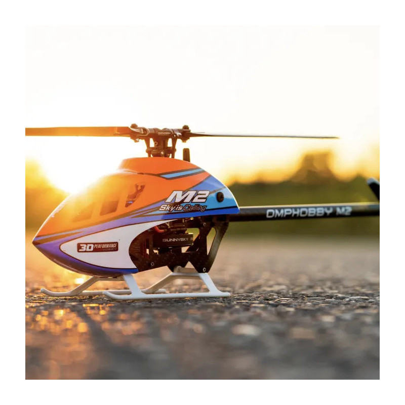 HELICOPTERE OMPHOBBY 3D M2 V3 PRO cosmic-orange