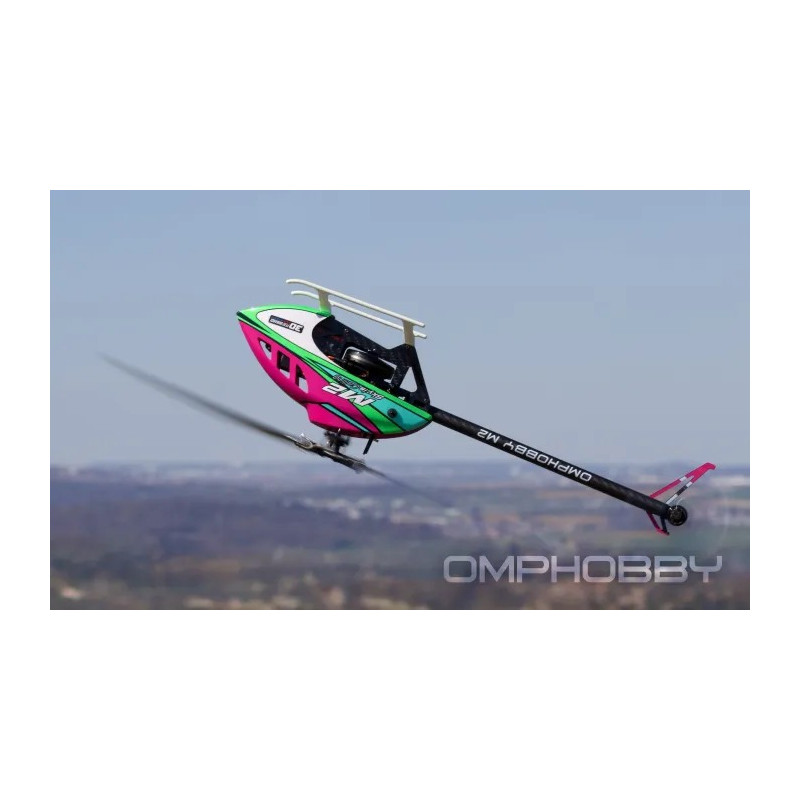 HELICOPTERE OMPHOBBY 3D M2 V3 PRO cosmic-orange