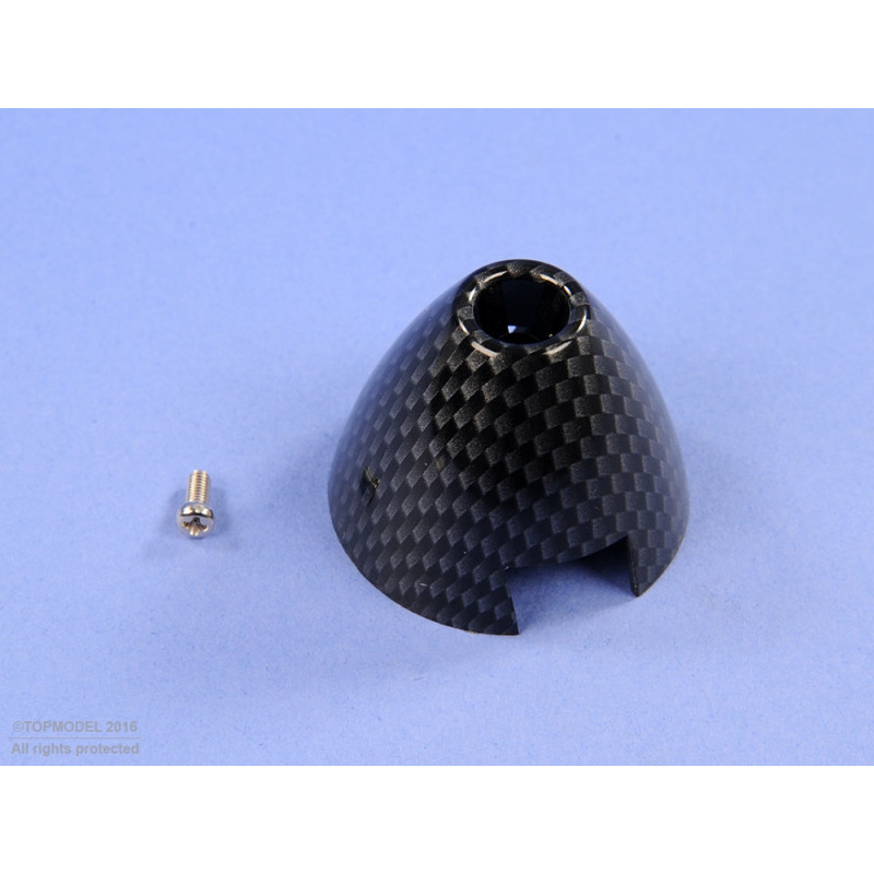 TURBO SPINNER Ø30mm CARBON LOOK (seul)