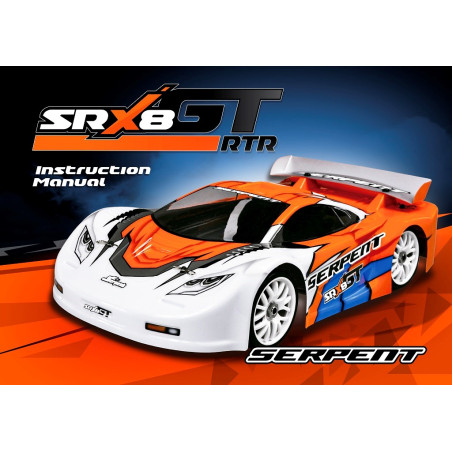 Serpent SRX8 GT RTR 4wd 1/8 GP (SER600062) - FLASH RC