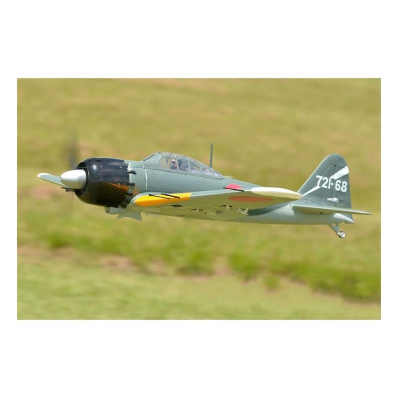 Warbirds RC - FMS ZERO A6M5 PNP Avión aprox.1.10m + Giróscopo REFLEX ...
