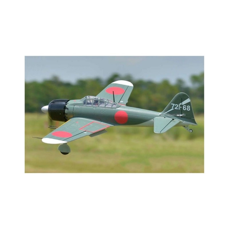 Warbirds RC - FMS ZERO A6M5 PNP Avión aprox.1.10m + Giróscopo REFLEX ...