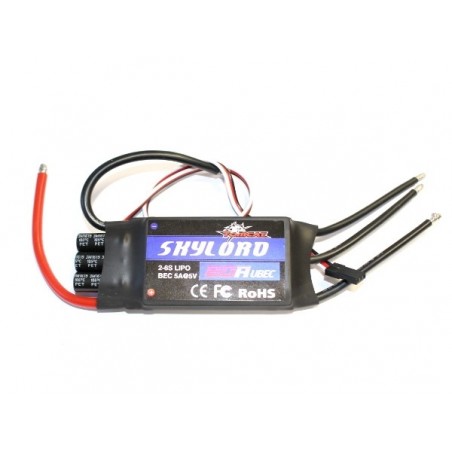 Brushless - Brushless controller 2-6S 80A UBEC Skylord Tomcat - FLASH RC