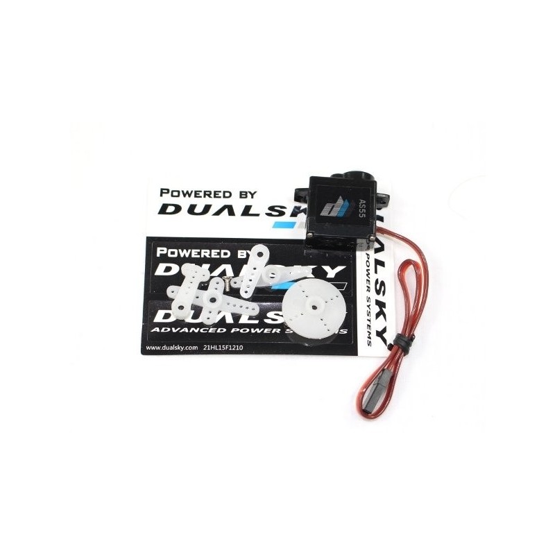Servos - Dualsky AS55 micro analog servo (6g, 1.2kg/cm, 0.12s/60 ...