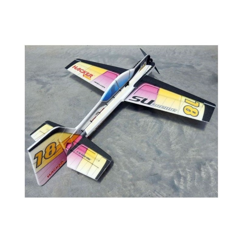 RC Aerobatic Aircraft - Hacker Aircraft model SU-Preme ARF approx.1.20m ...