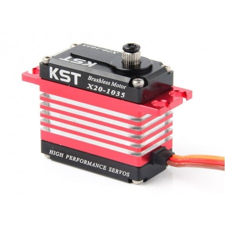Servo KST X20-1035 MG HV (70g, 12kg.cm, 0.03s/60°) - FLASH RC
