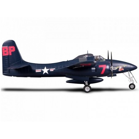 Warbirds RC - FMS F7F Tigercat Blue PNP Aircraft approx.1.70m - FLASH RC