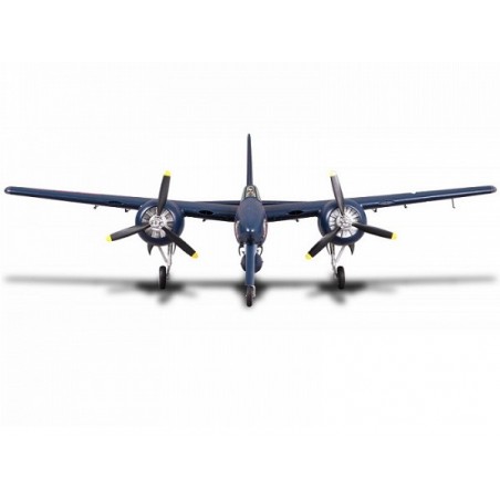 Warbirds RC - FMS F7F Tigercat Blue PNP Aircraft approx.1.70m - FLASH RC
