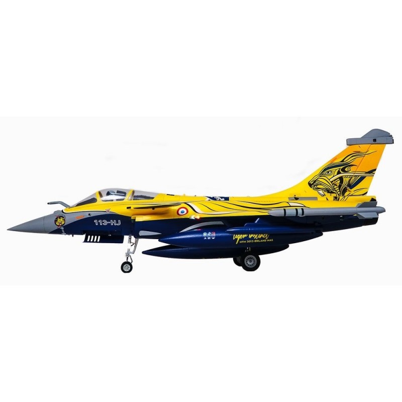Jet FMS Dassault Rafale PNP EDF 80mm env.0.98m+ gyro REFLEX - FLASH RC