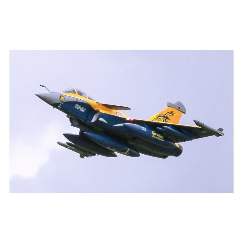 Jet FMS Dassault Rafale PNP EDF 80mm env.0.98m+ gyro REFLEX - FLASH RC