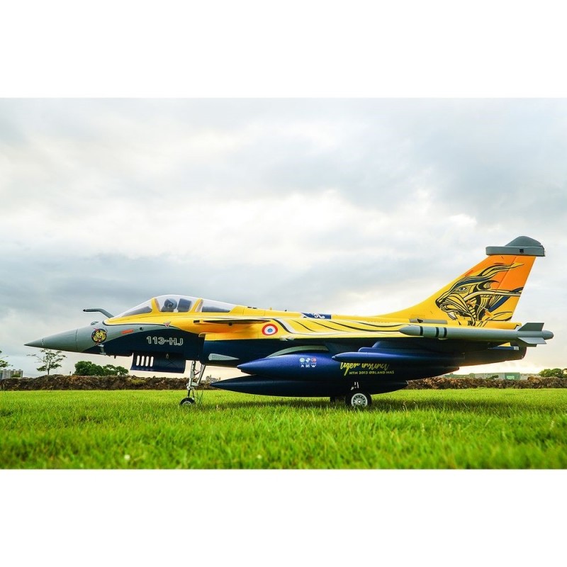 Jet FMS Dassault Rafale PNP EDF 80mm env.0.98m+ gyro REFLEX - FLASH RC