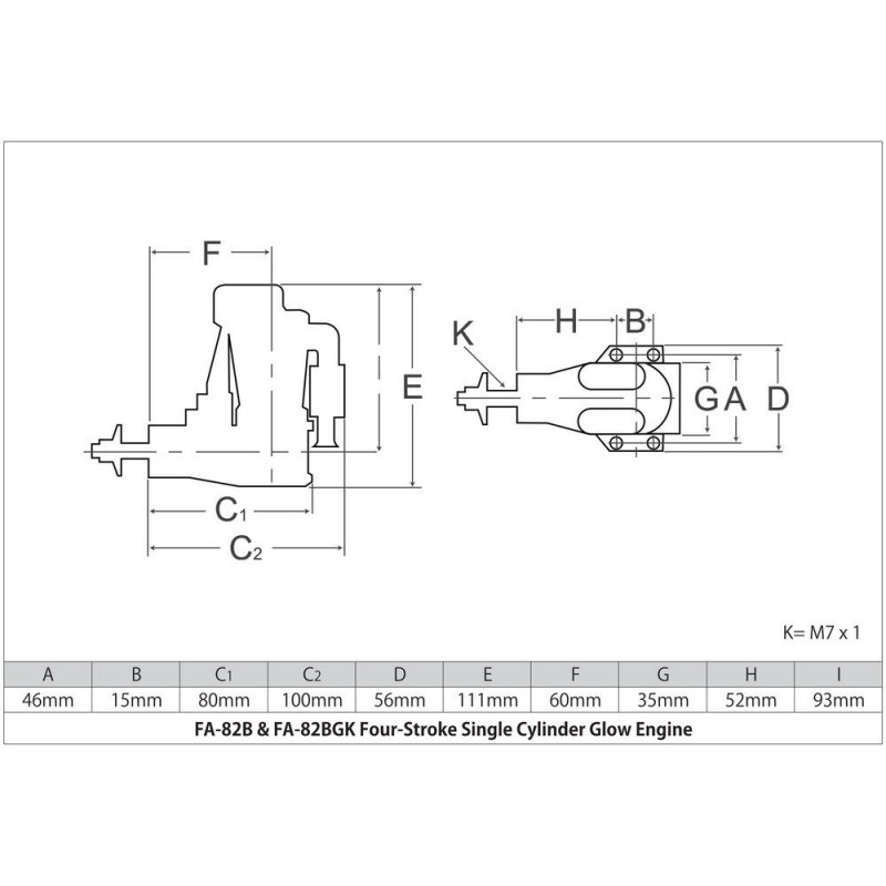 Methanol engines - Saito FA-100 4 stroke methanol engine - FLASH RC