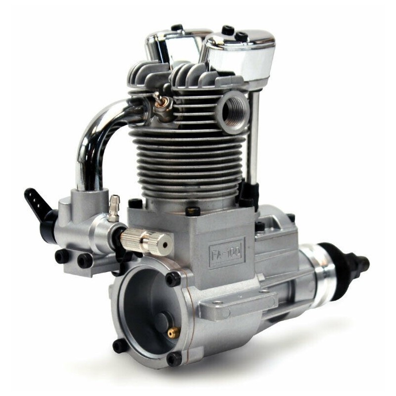 Methanol engines - Saito FA-100 4 stroke methanol engine - FLASH RC