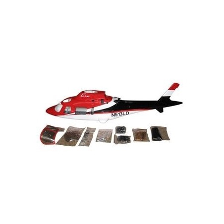 Fuselages, accessories Helicopter - AGUSTA A109 ERA class 450 - FLASH RC