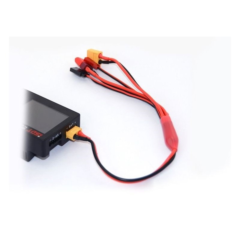 Para baterías de propulsión - Cable de carga multienchufe XT60 (para USDT, ToolkitRC ...