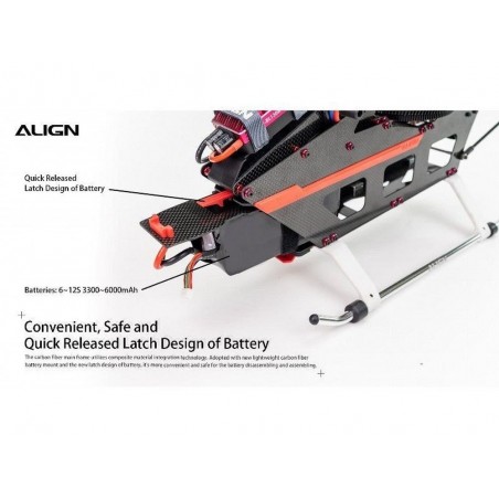 RC Helicopters - Align T-REX 650X Dominator Super Combo (12S) - FLASH RC