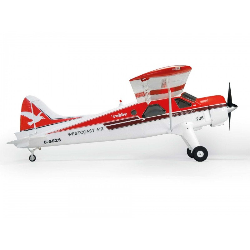 RC Model Aircraft - Robbe Air beaver Red PNP Aircraft approx.1.52m ...