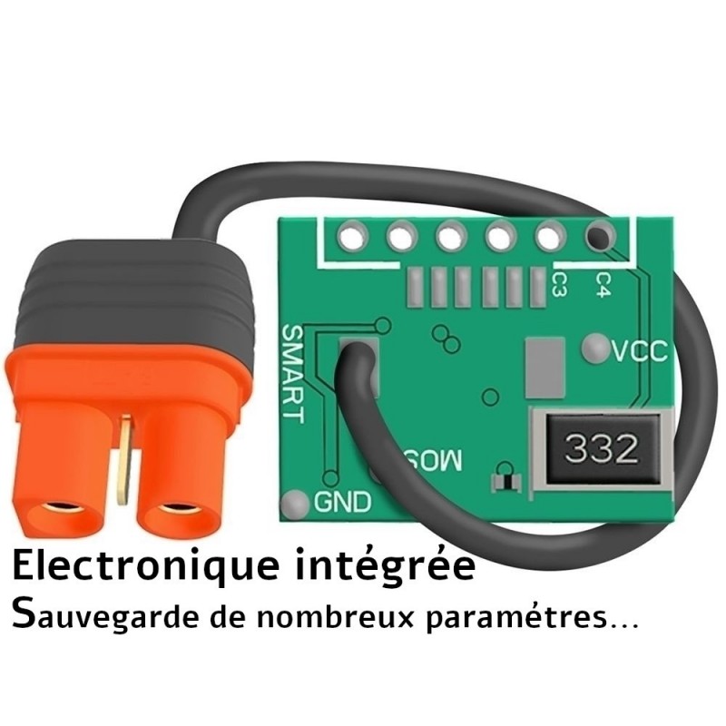 RC Car and Boat Batteries - Smart G2 Lipo 4S 14.8V 5000mAh 50C Hard ...