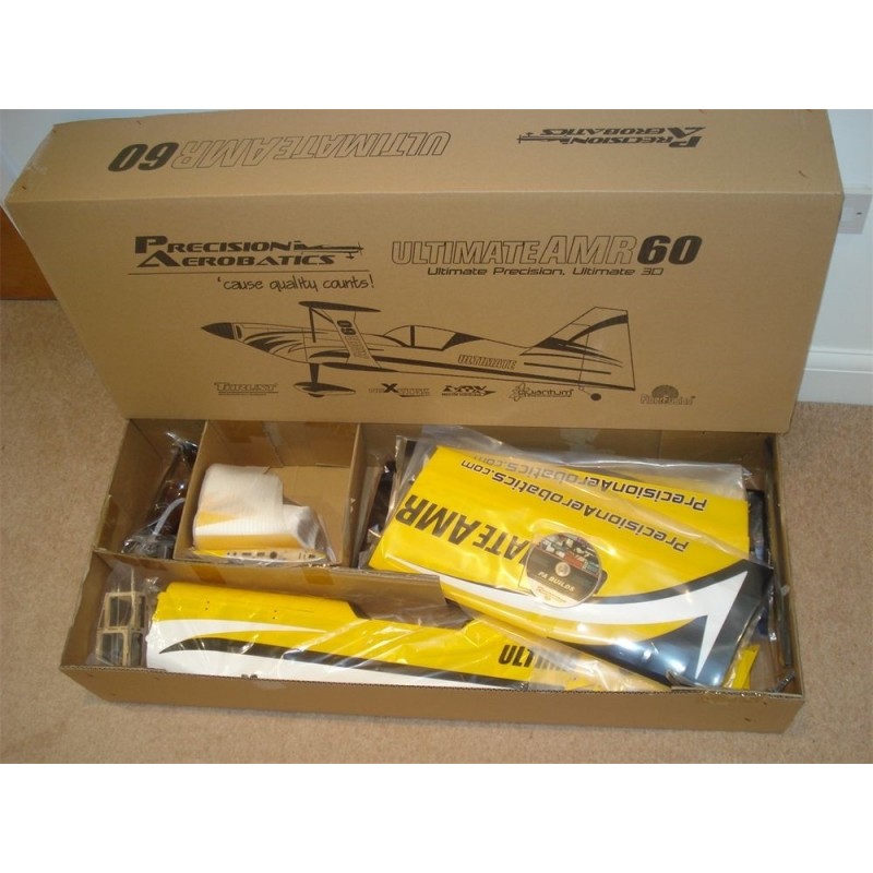 RC Aerobatic Aircraft - Precision Aerobatics Ultimate AMR 60 Red ARF ...