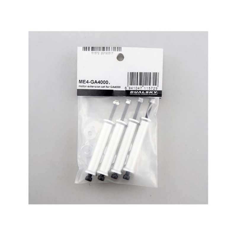 Motor mount extensions - Motor mount extension for GA4000 DUALSKY ...