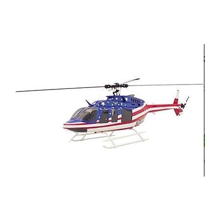 Fuselages, accessories Helicopter - Bell 407 Compactor Star Stipes ...