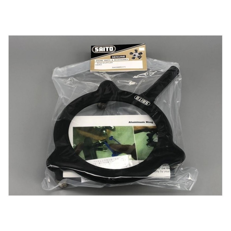 Exhausts - FG-90R3 / FG-84R3 Saito radial engine ring exhaust - FLASH RC