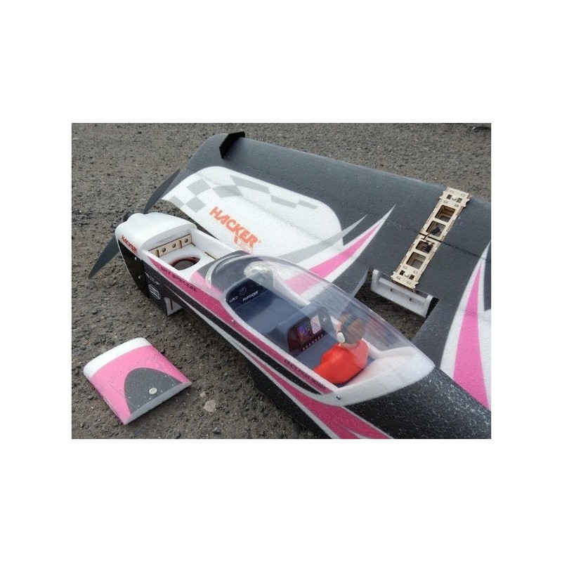 RC Aerobatic Aircraft - Hacker Aircraft model MX 2 green ARF approx.1 ...