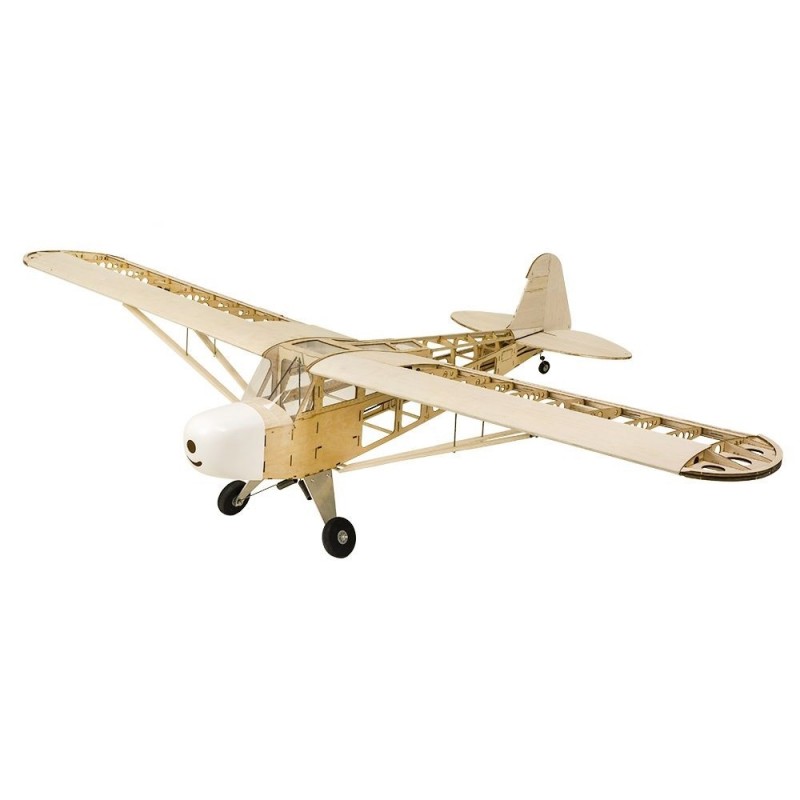 Kit bois à construire Avion Piper Cub J3 2020 env.1.80m - FLASH RC