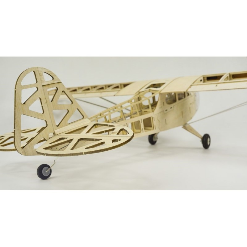 Avion Kit bois à construire Avion Piper Cub J3 2019 env.1.20m + Power ...