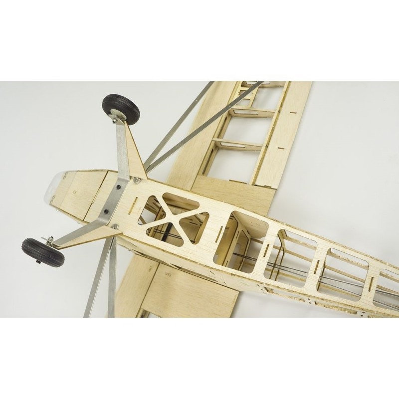 Avion Kit bois à construire Avion Piper Cub J3 2019 env.1.20m + Power ...