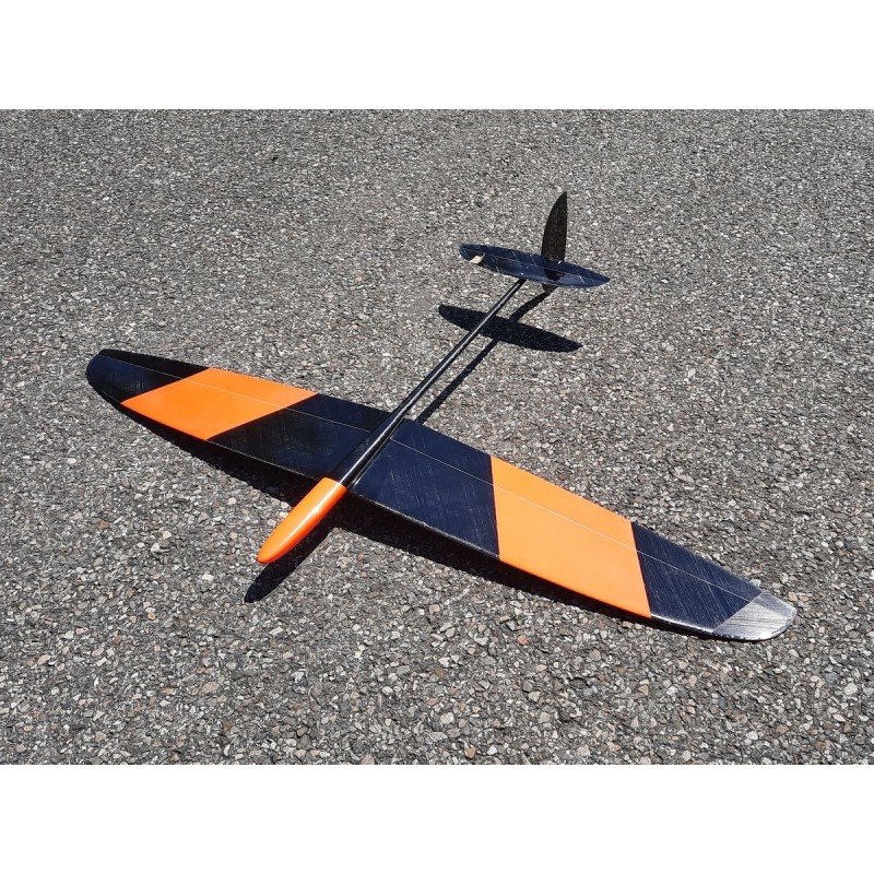 RC Gliders - F3K Iago 1m orange fluo High Quality - FLASH RC